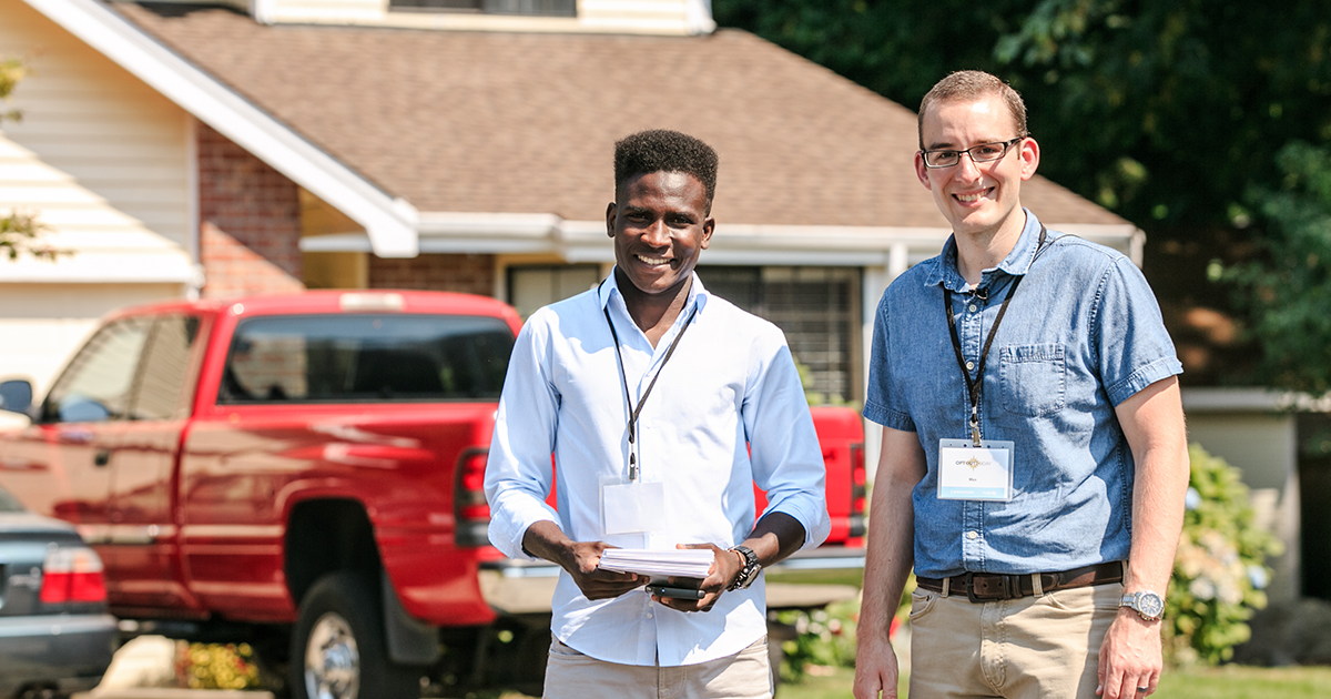 Freedom Foundation staff spends the day spreading the word - Freedom ...