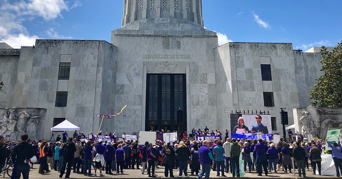 SEIU 503 Rally Dismal at Best - Freedom Foundation