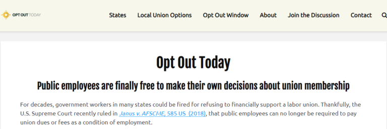 BEST “UNION OPT-OUT” RESOURCE IN THE NATION - Freedom Foundation