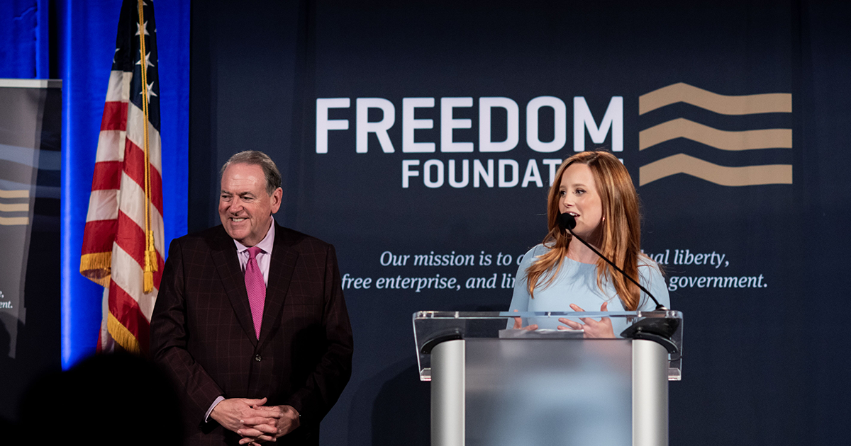 Mike Huckabee Celebrates Freedom Foundation’s Successes - Freedom ...