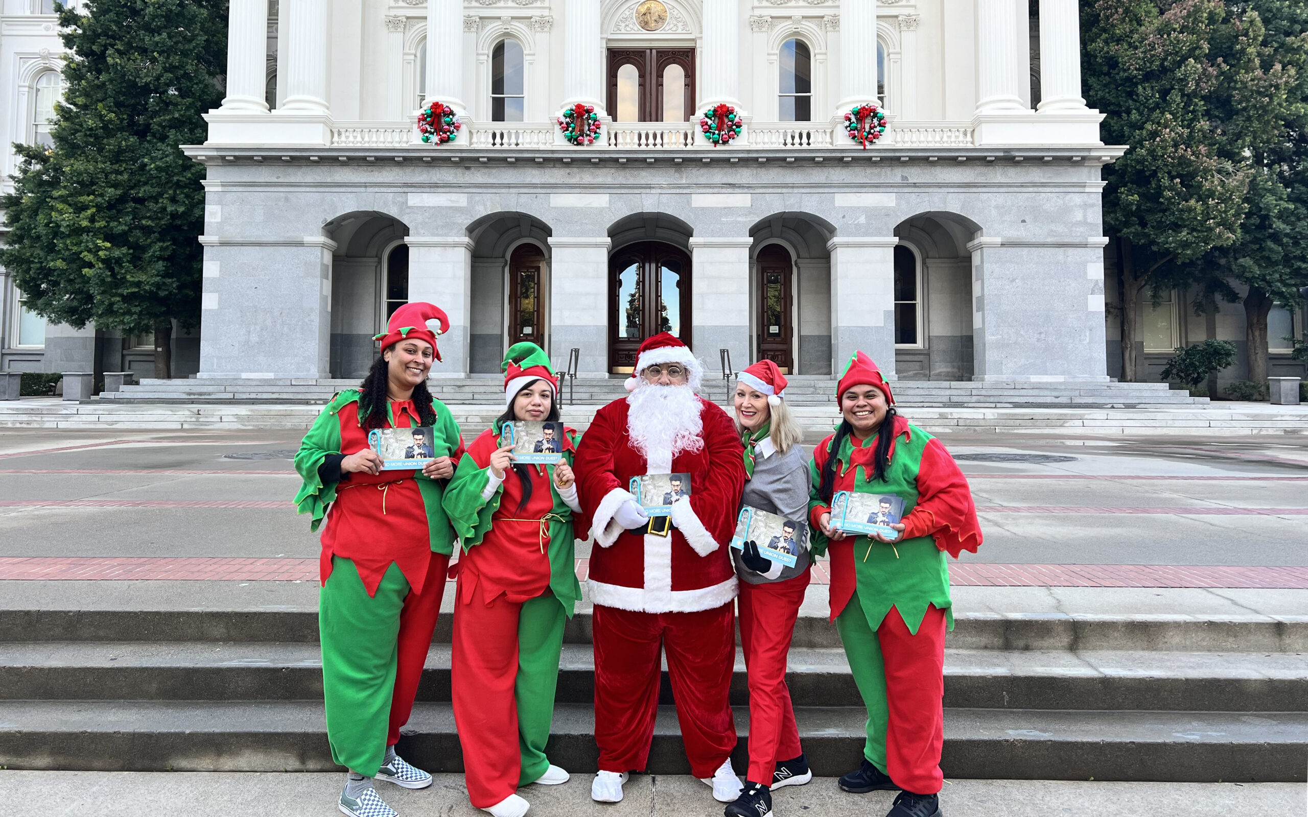 Christmas is the time to deck the halls — and a few unions, while we’re ...